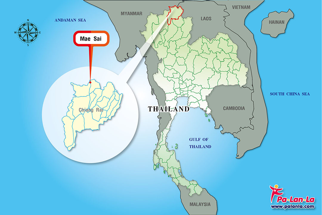 แม่สาย จังหวัดเชียงราย ประเทศไทย - เพื่อนที่จะพาคุณไปสัมผัสมุมสวยๆ ของทุกสถานที่ท่องเที่ยวทั่ว ...